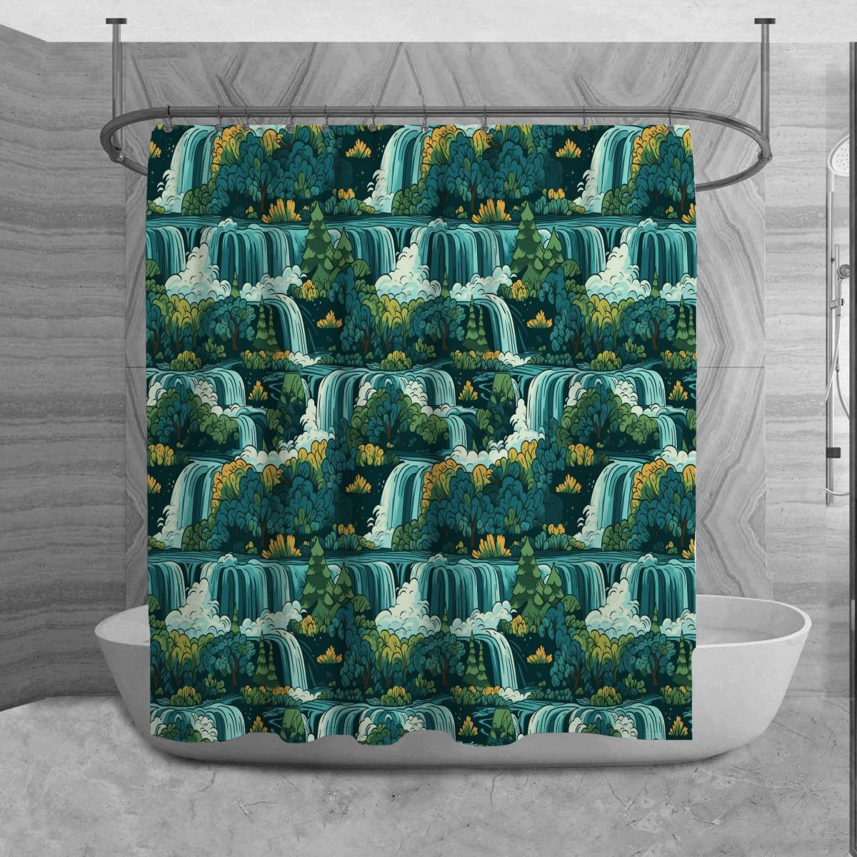 East Urban Home Tare Shower Curtain | Wayfair