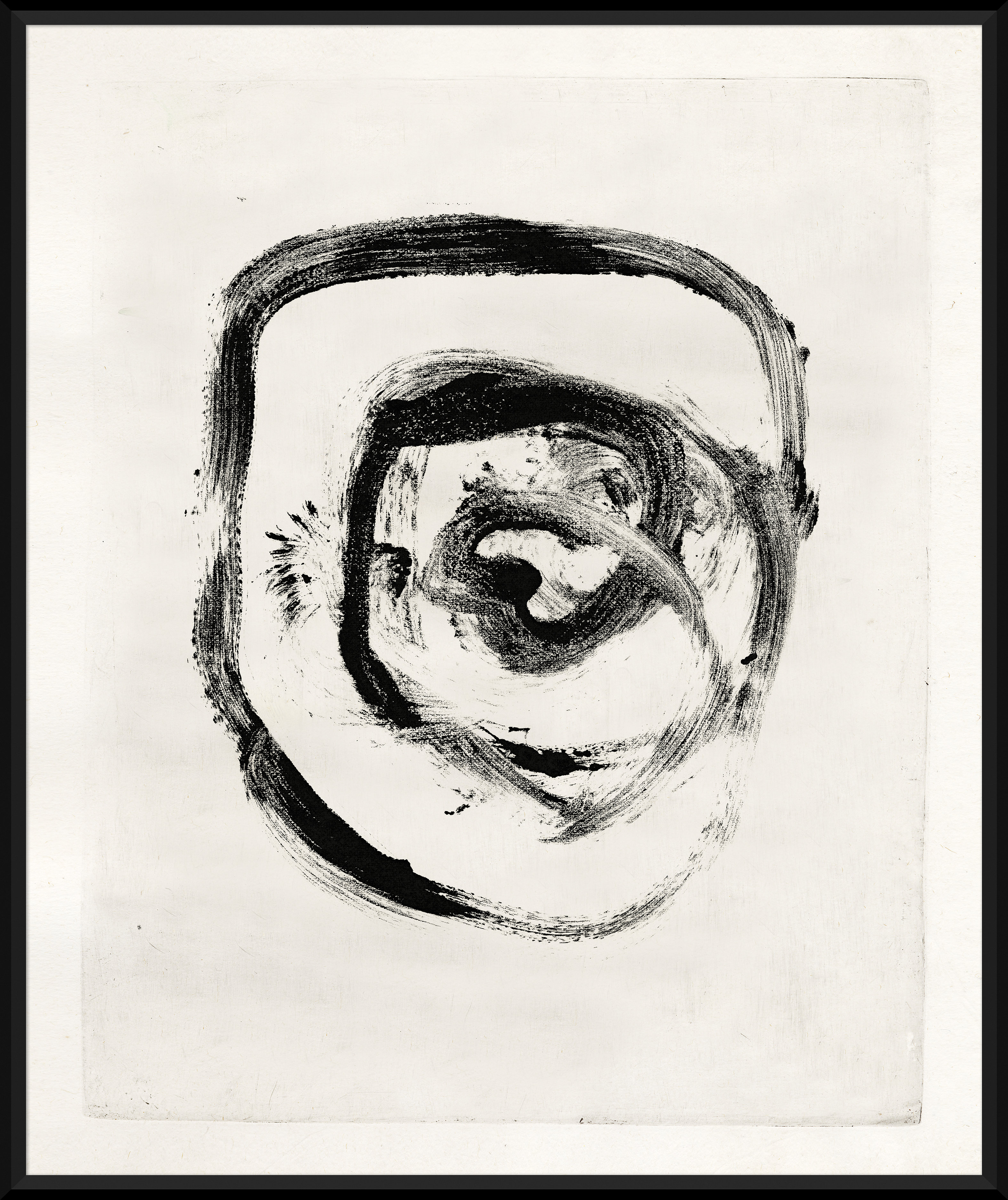 Soicher Marin Mid-Century Homage - Picture Frame Painting on Paper ...