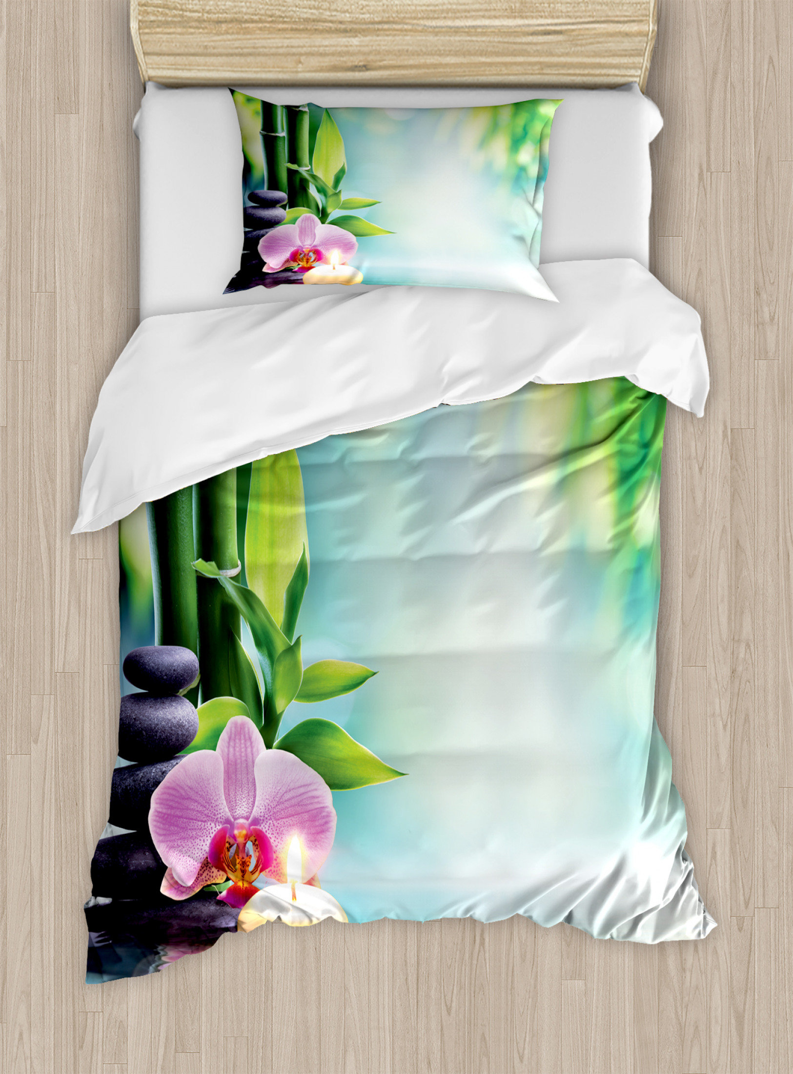 Ambesonne Spa Duvet Cover Set | Wayfair