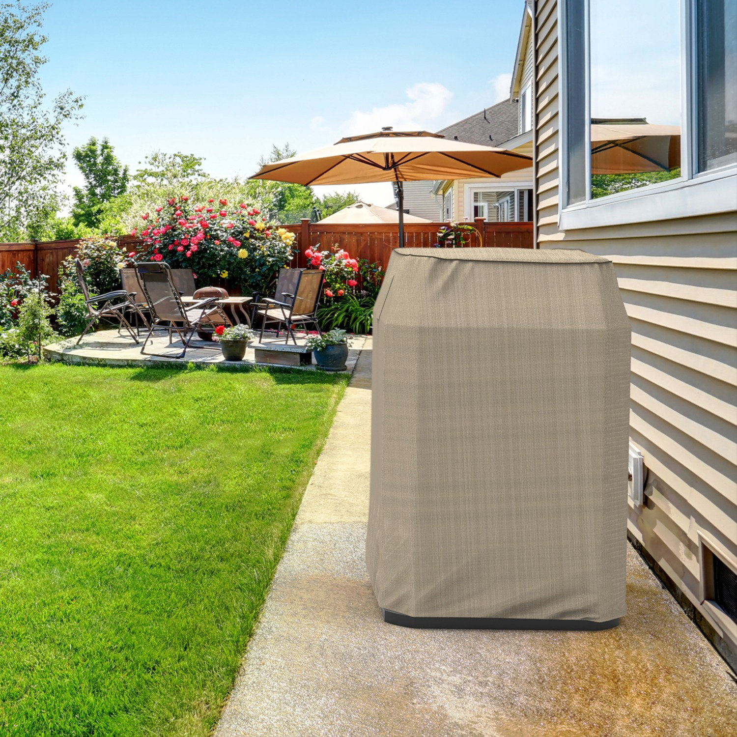 Arlmont & Co. Tanner Breathable Air Conditioner Cover & Reviews ...