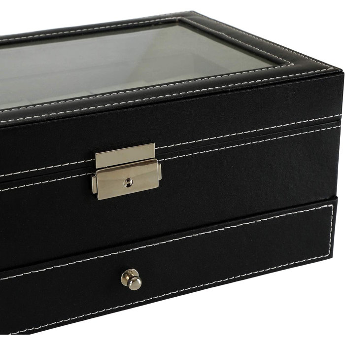 Latitude Run® Watch Box + Drawers | Wayfair