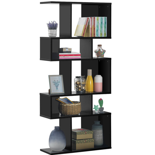 Red Barrel Studio® Fonseca Geometric Bookcase & Reviews | Wayfair