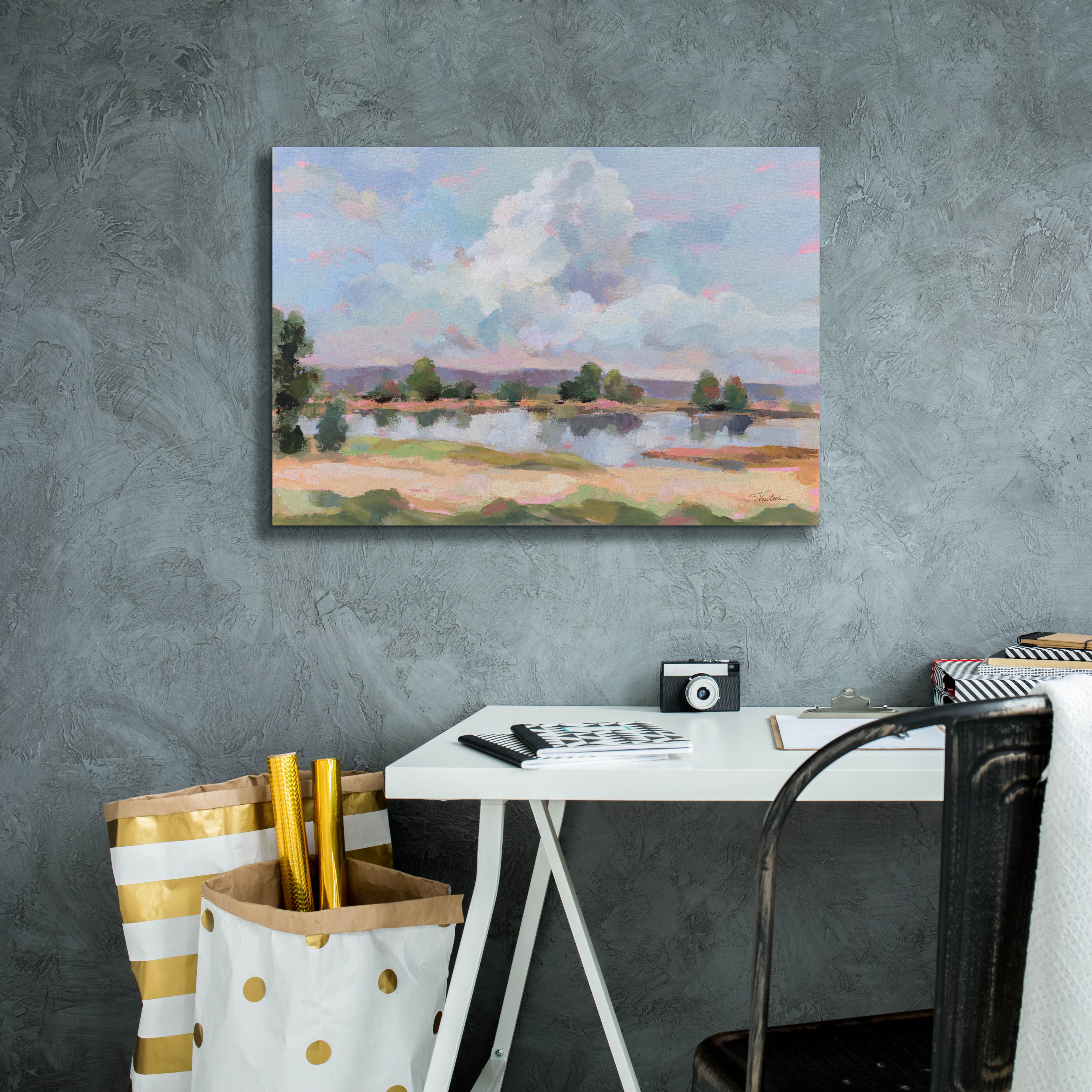 Red Barrel Studio® 'River View' by Silvia Vassileva Canvas Wall Art ...