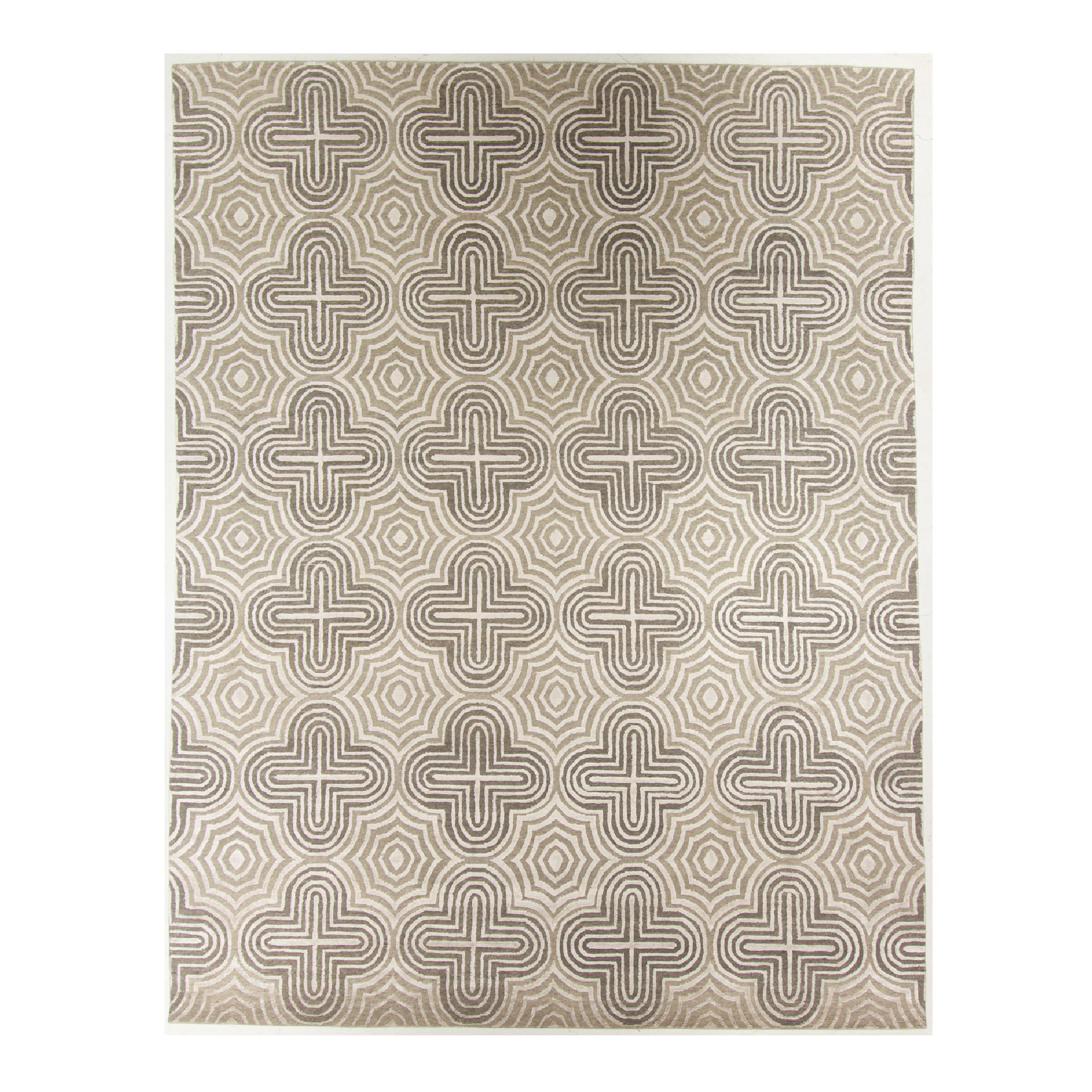 String Matter Hand Knotted Ikat Rug | Wayfair