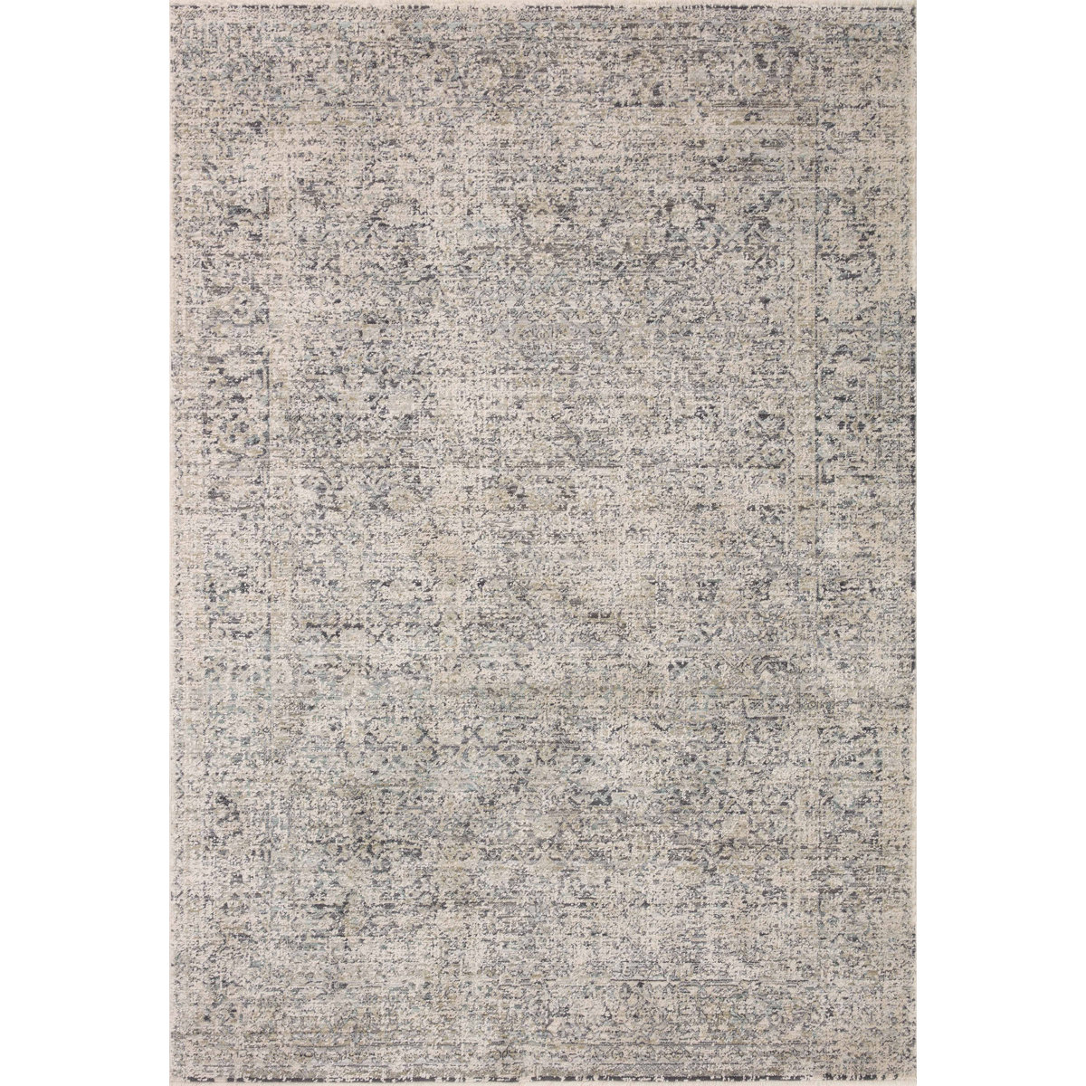Amber Lewis x Loloi Alie Greys/ Beige/ Ivory Area Rug & Reviews | Wayfair