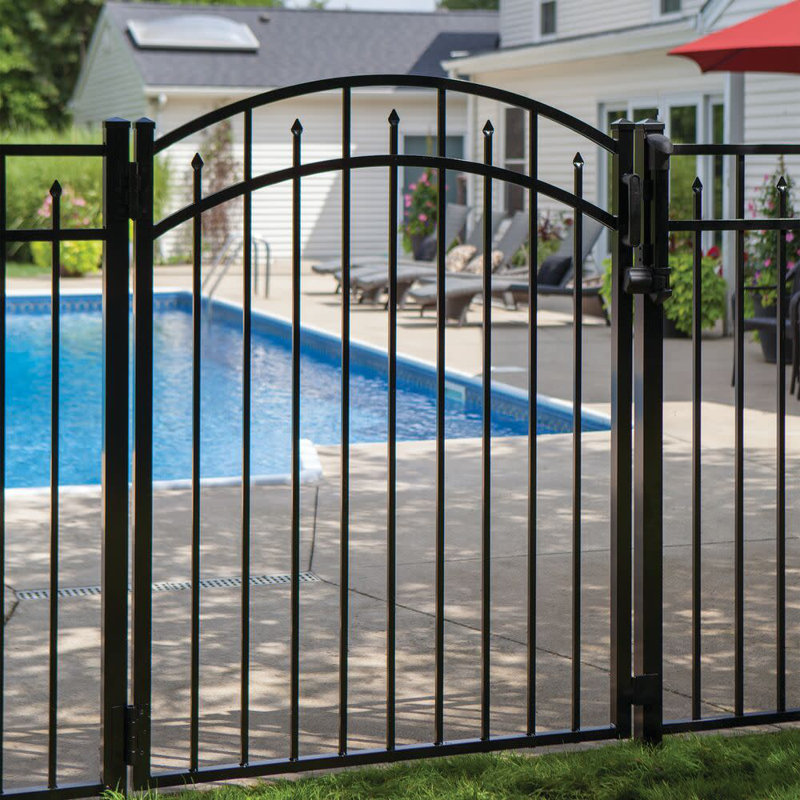 Barrette Outdoor Living Compact Pool Aluminum Gate Latch | Wayfair
