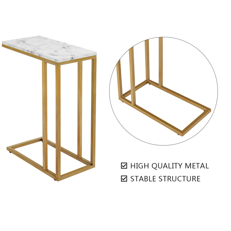 Everly Quinn Delavan C Table End Table & Reviews | Wayfair