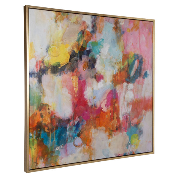 Uttermost A Colorful Mindset Framed Abstract Art | Wayfair