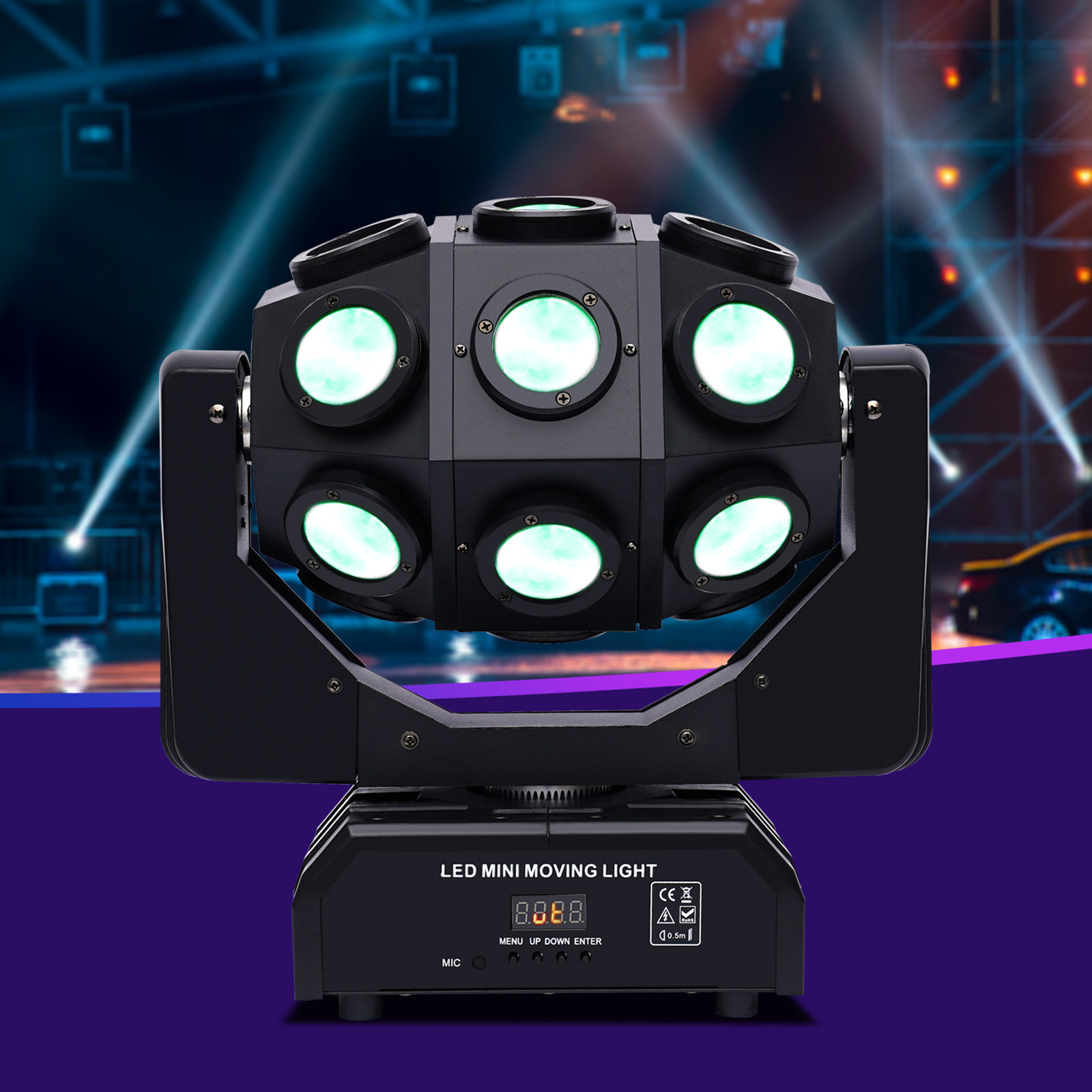 YaoTown Stage Moving Head Stage Light, Professional Light for Events ...