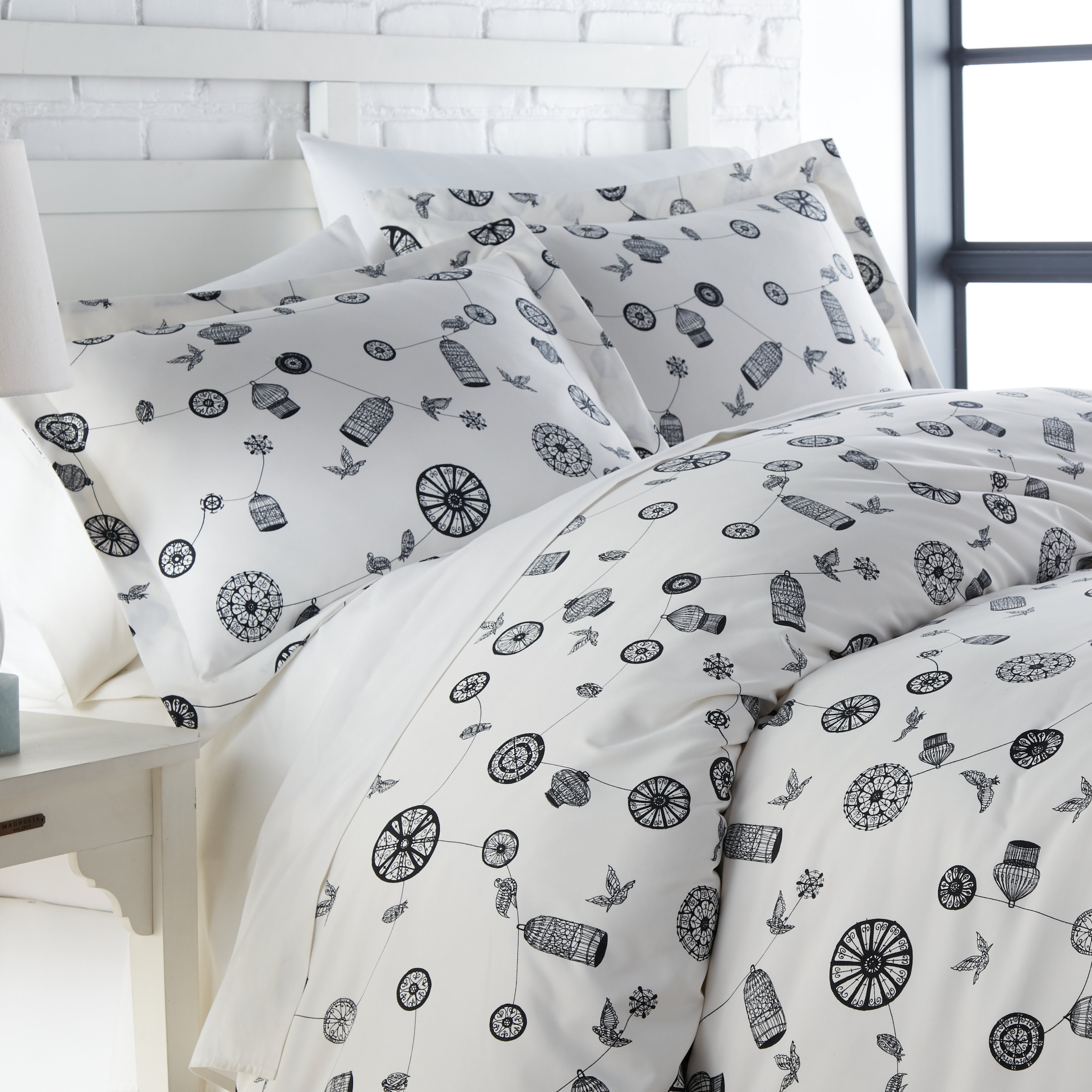 SouthShore Fine Linens Songbird Spring Collection Songbird Spring Duvet ...