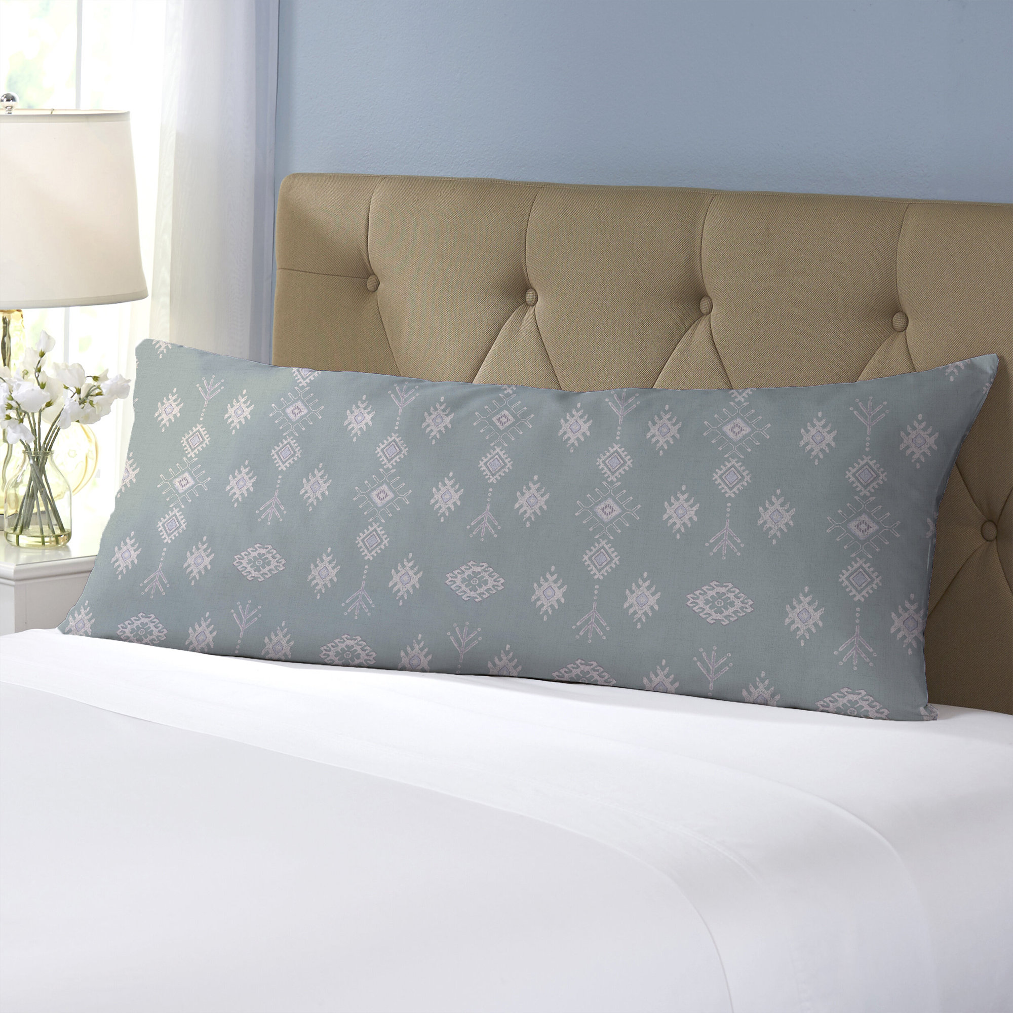 Foundry Select Pruitt Kilim Polyester Body Pillow Support Pillow | Wayfair