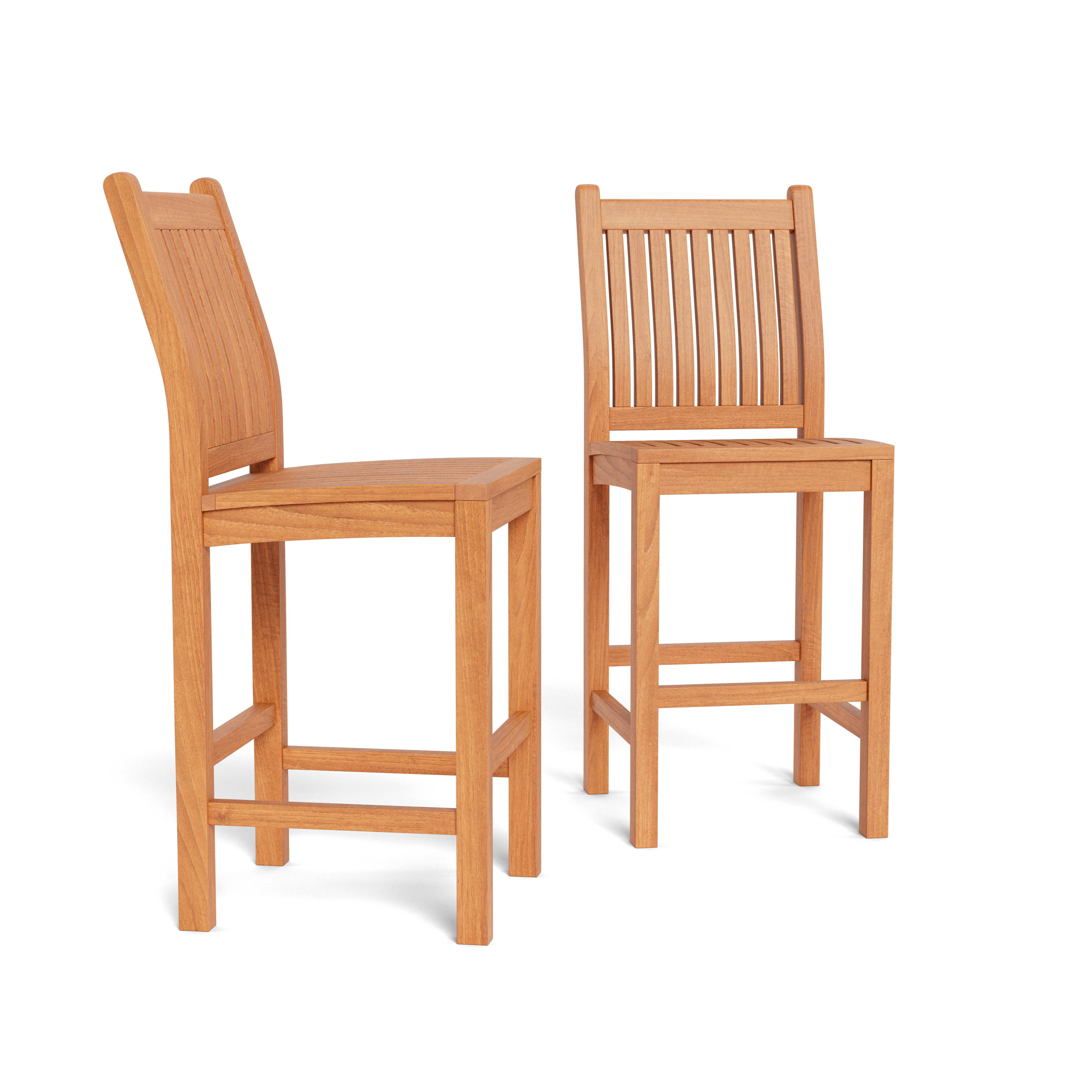 Tortuga Outdoor Jakarta Teak Outdoor Stool | Wayfair