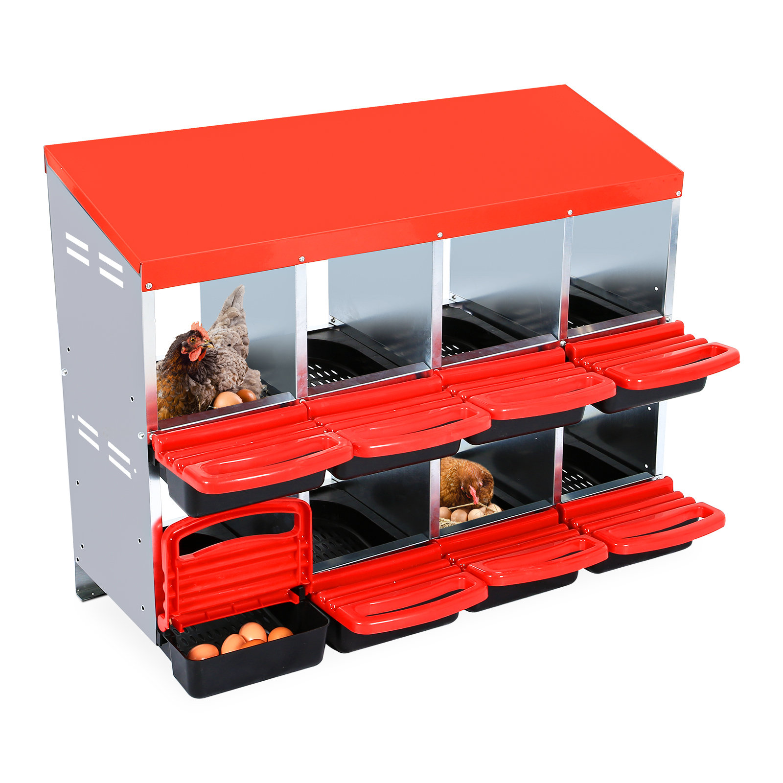 Archie & Oscar™ Nesting Boxes For Chickens, 8-holes Chicken Nesting ...