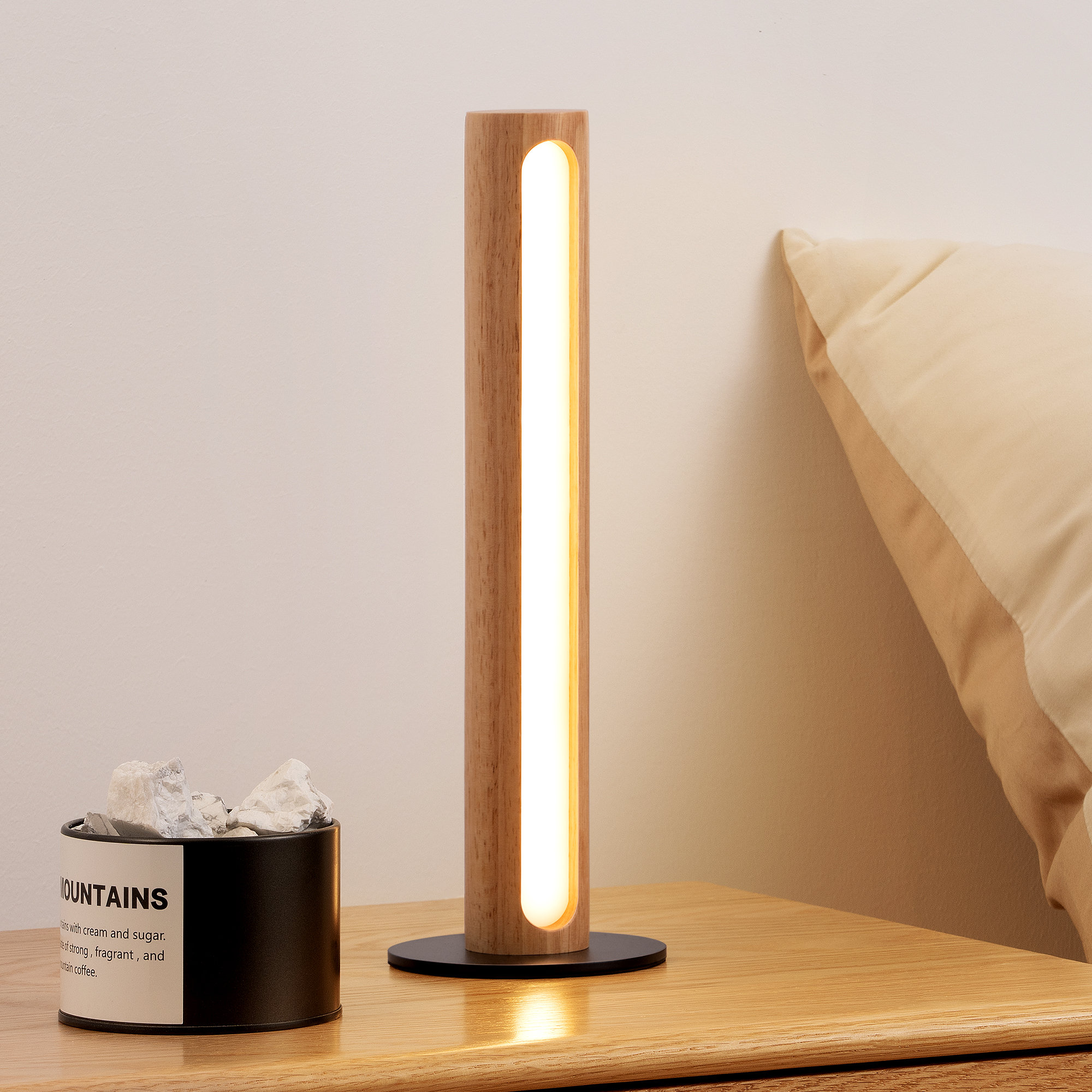 Mercer41 Cylinder Dimmable Led Table Lamp with Touch Control & Reviews ...