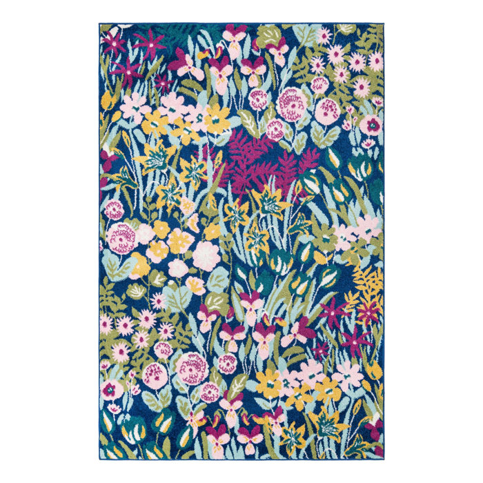 Andover Mills™ Holle Floral Rug & Reviews | Wayfair