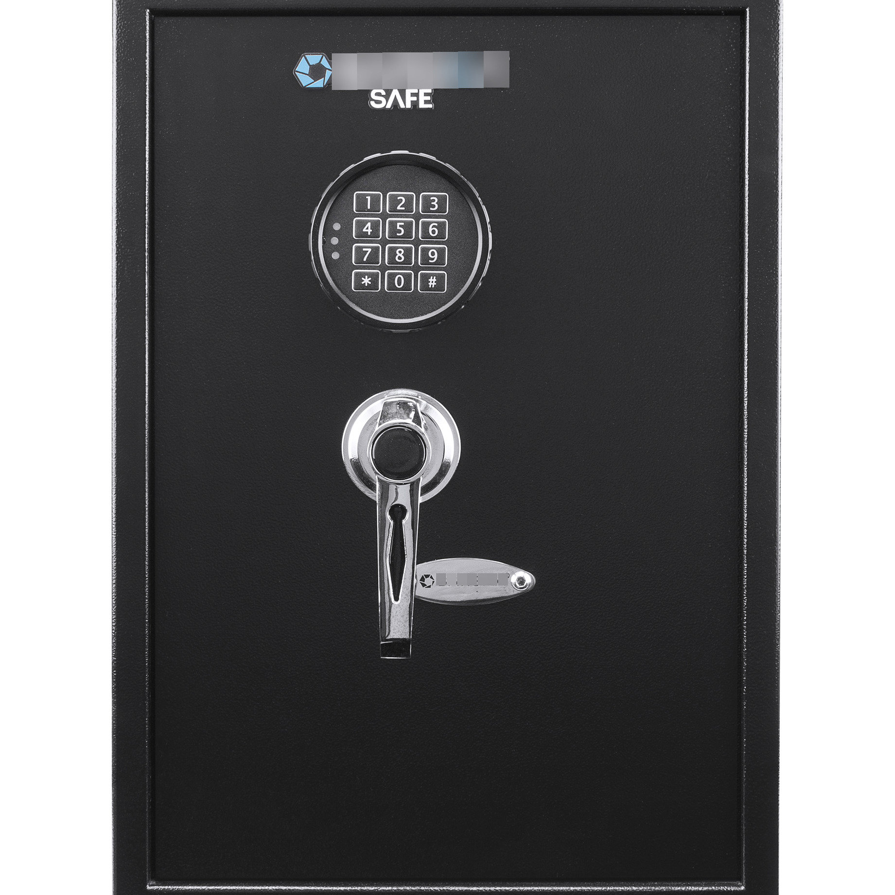 WoolWood 1.45 Cubic Ft Large Safe, Black, With Digital Keypad And Solid ...