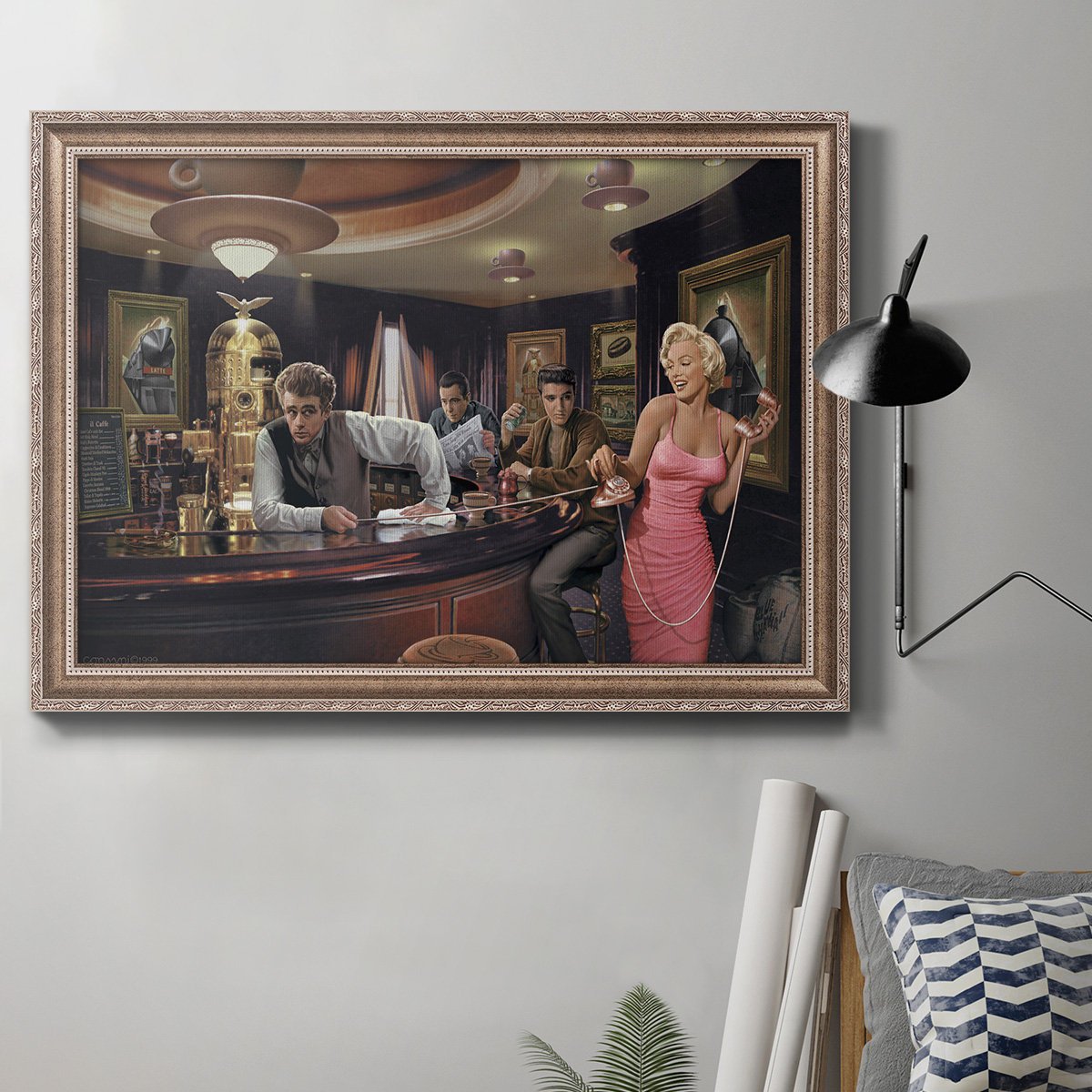 Canora Grey Java Dreams - Picture Frame Painting on Canvas | Wayfair