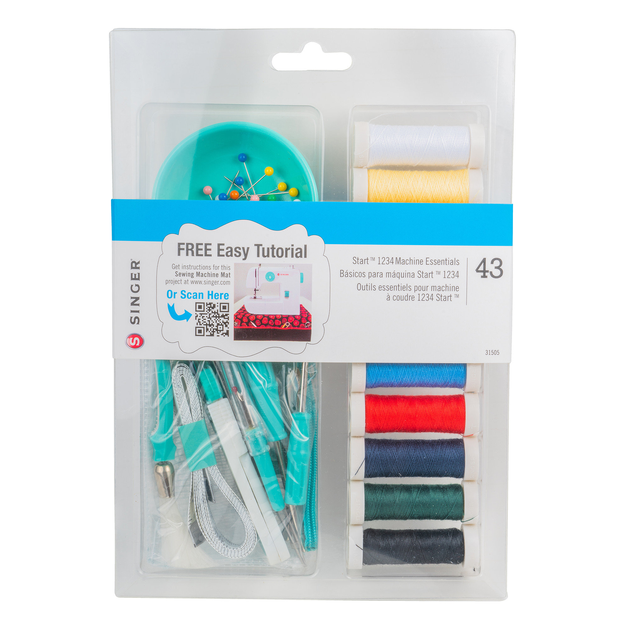 Singer Machine Essentials 1234 Starter Sewing Kit & Reviews | Wayfair