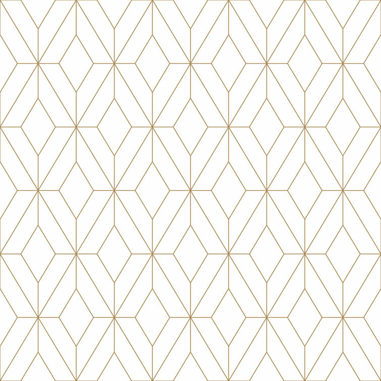 WallsByMe Peel & Stick Geometric Tile & Reviews | Wayfair