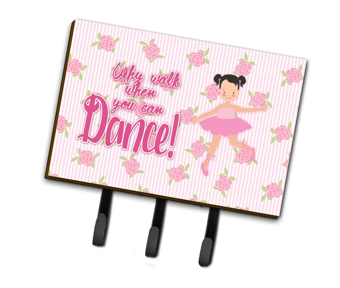 Zoomie Kids Ballet Pigtails Leash or Key Holder | Wayfair
