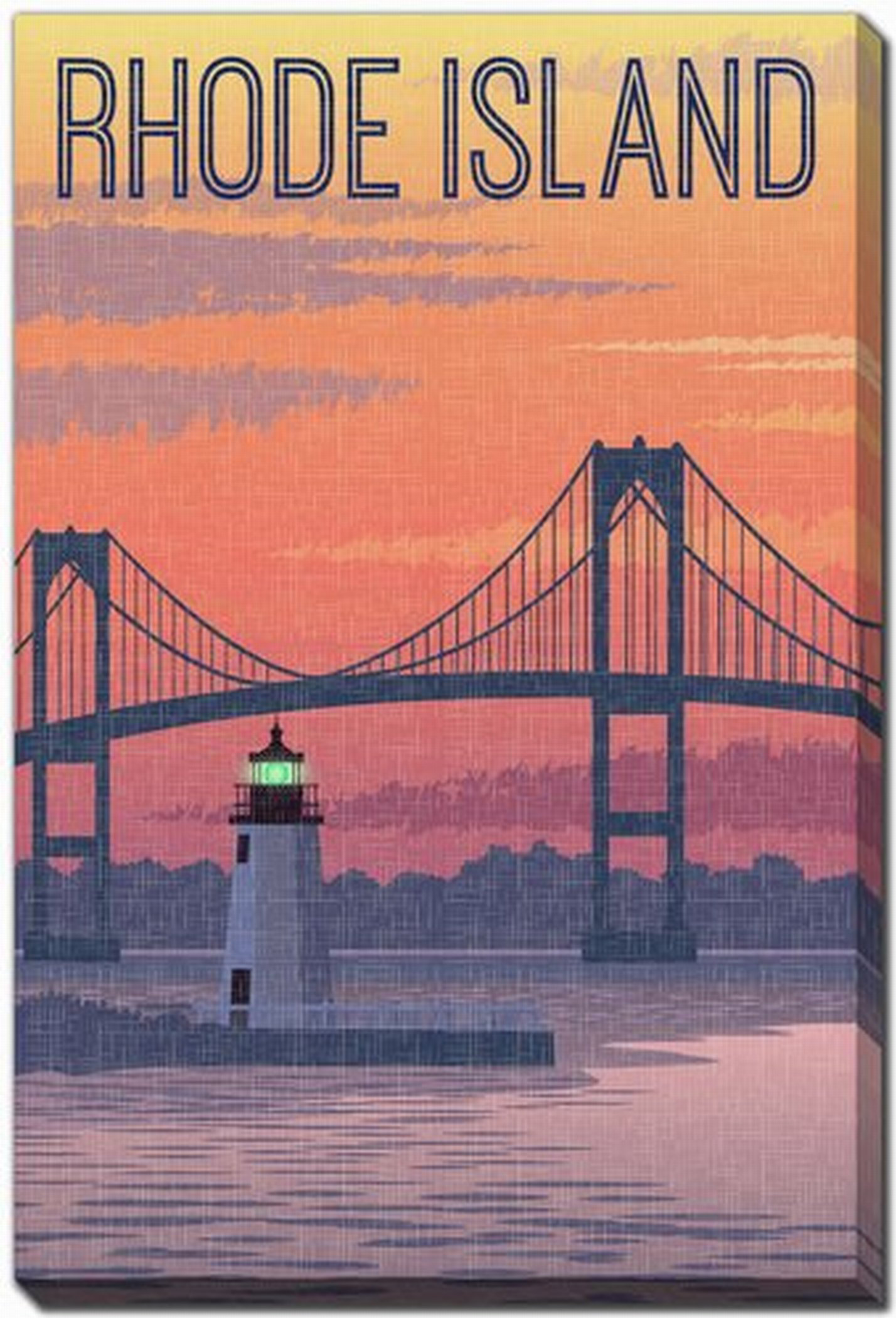 Breakwater Bay Rhode Island State Poster | Wayfair