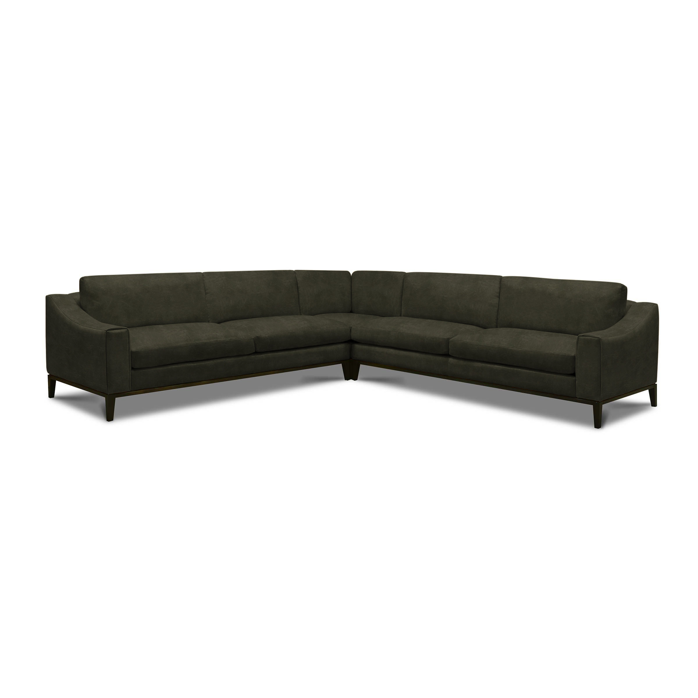 Eleanor Rigby Rodeo 2 - Piece Leather Sectional | Wayfair