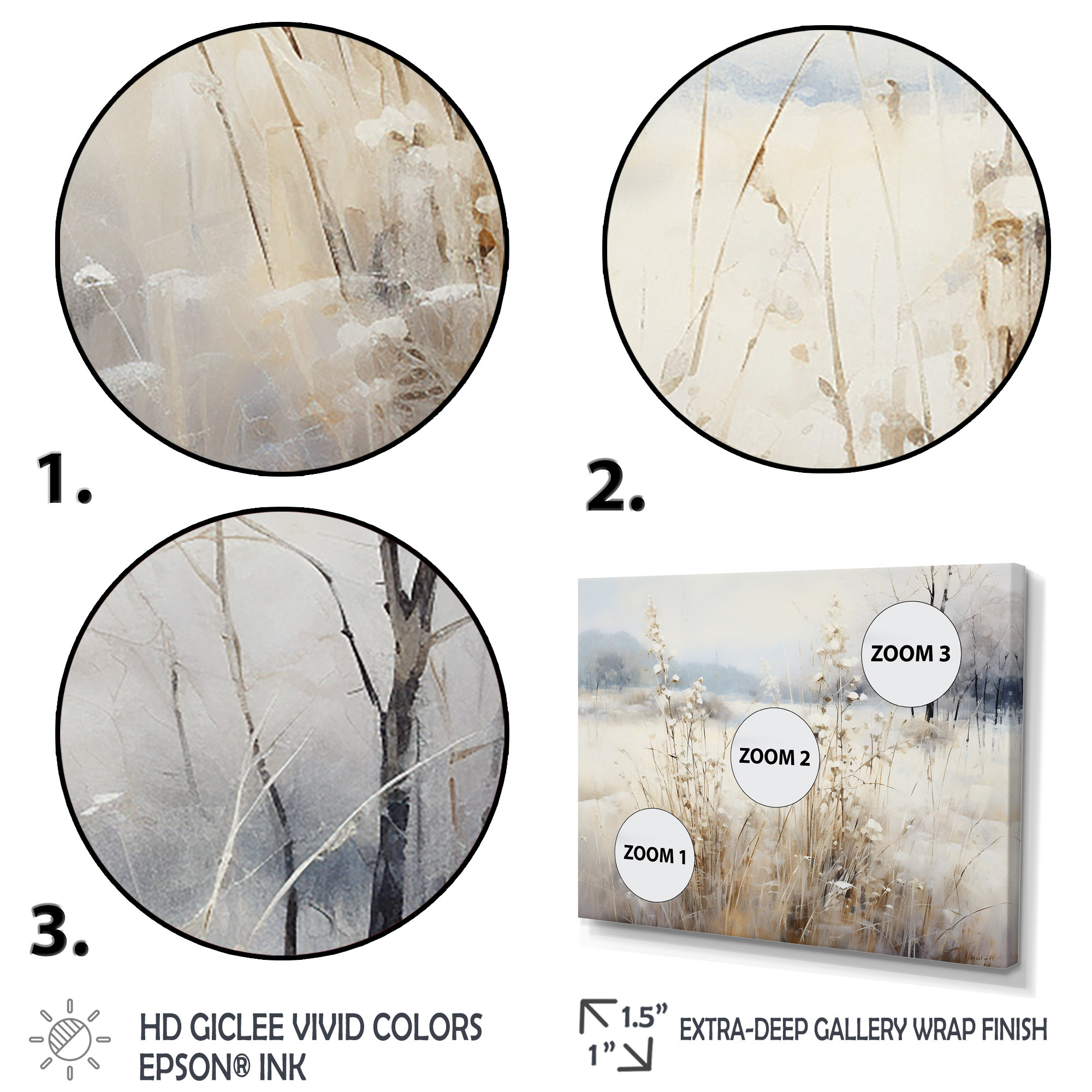 Winston Porter Winter Meadow View Calmness I - Meadow Wall Art | Wayfair