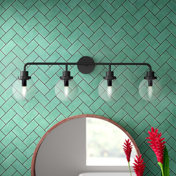 Mercury Row® Arapahoe 4 - Light Dimmable Vanity Light & Reviews | Wayfair