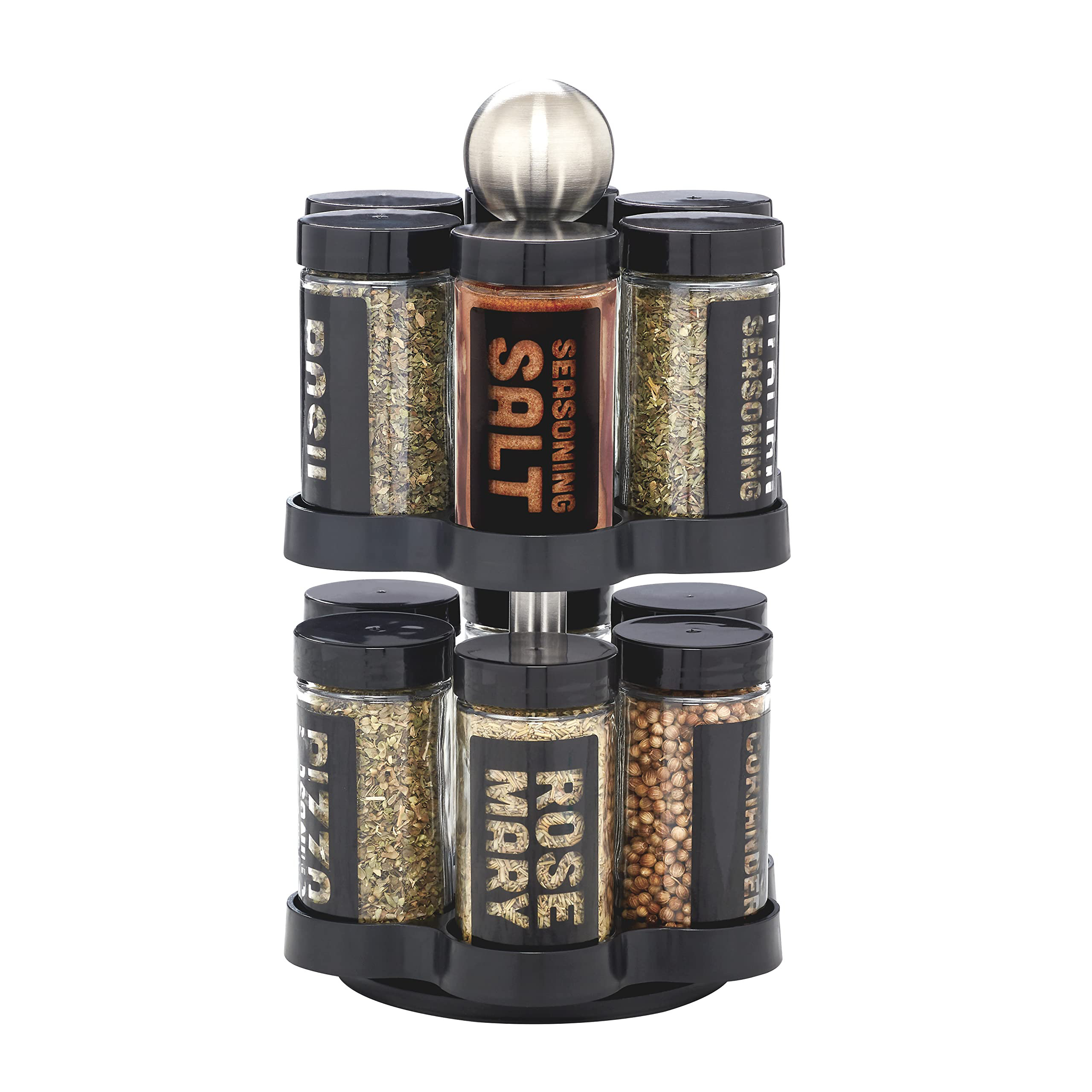 Prep & Savour Freestanding Spice Jar & Rack Set | Wayfair