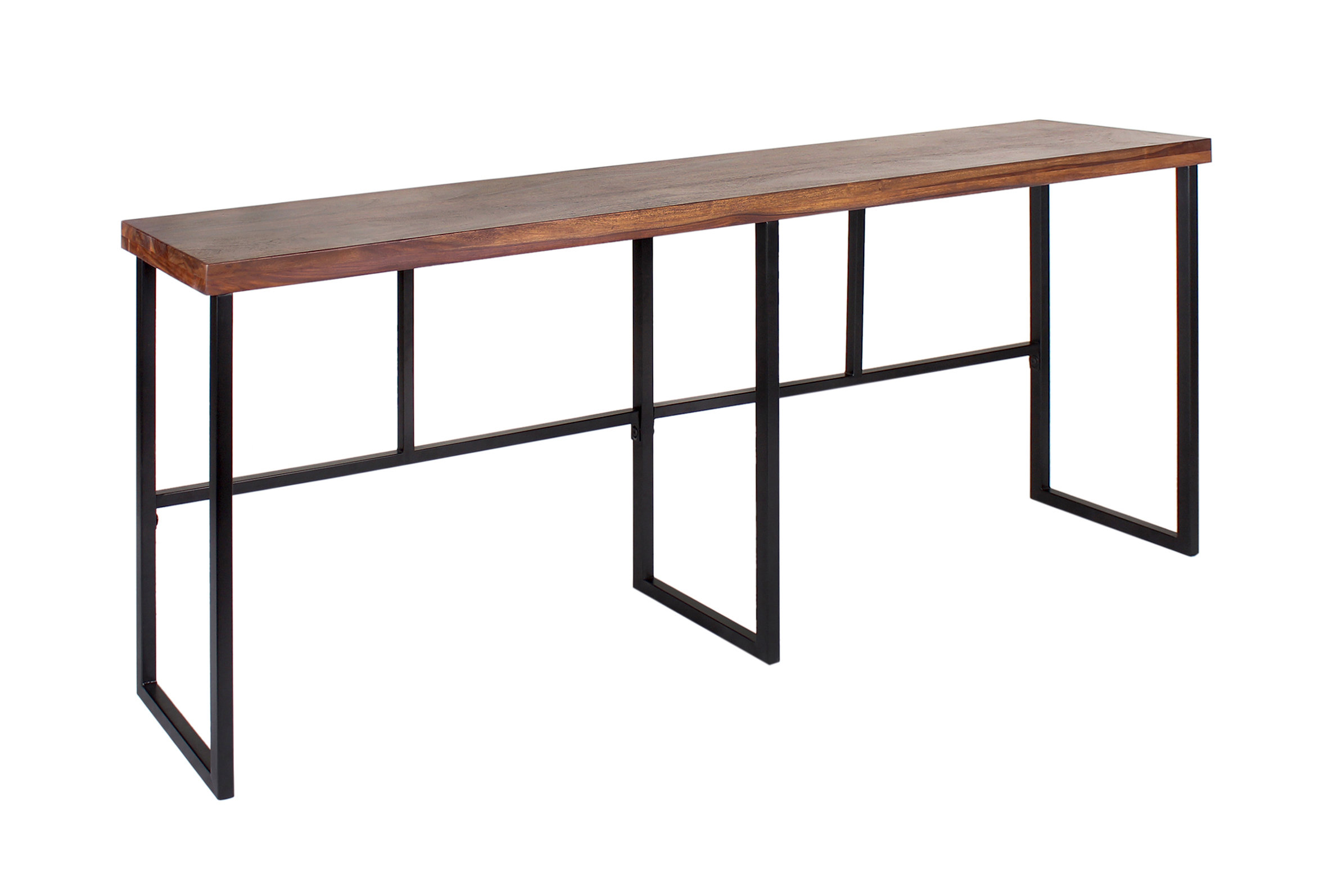 17 Stories Esterly 90" Rosewood Console Table & Reviews | Wayfair