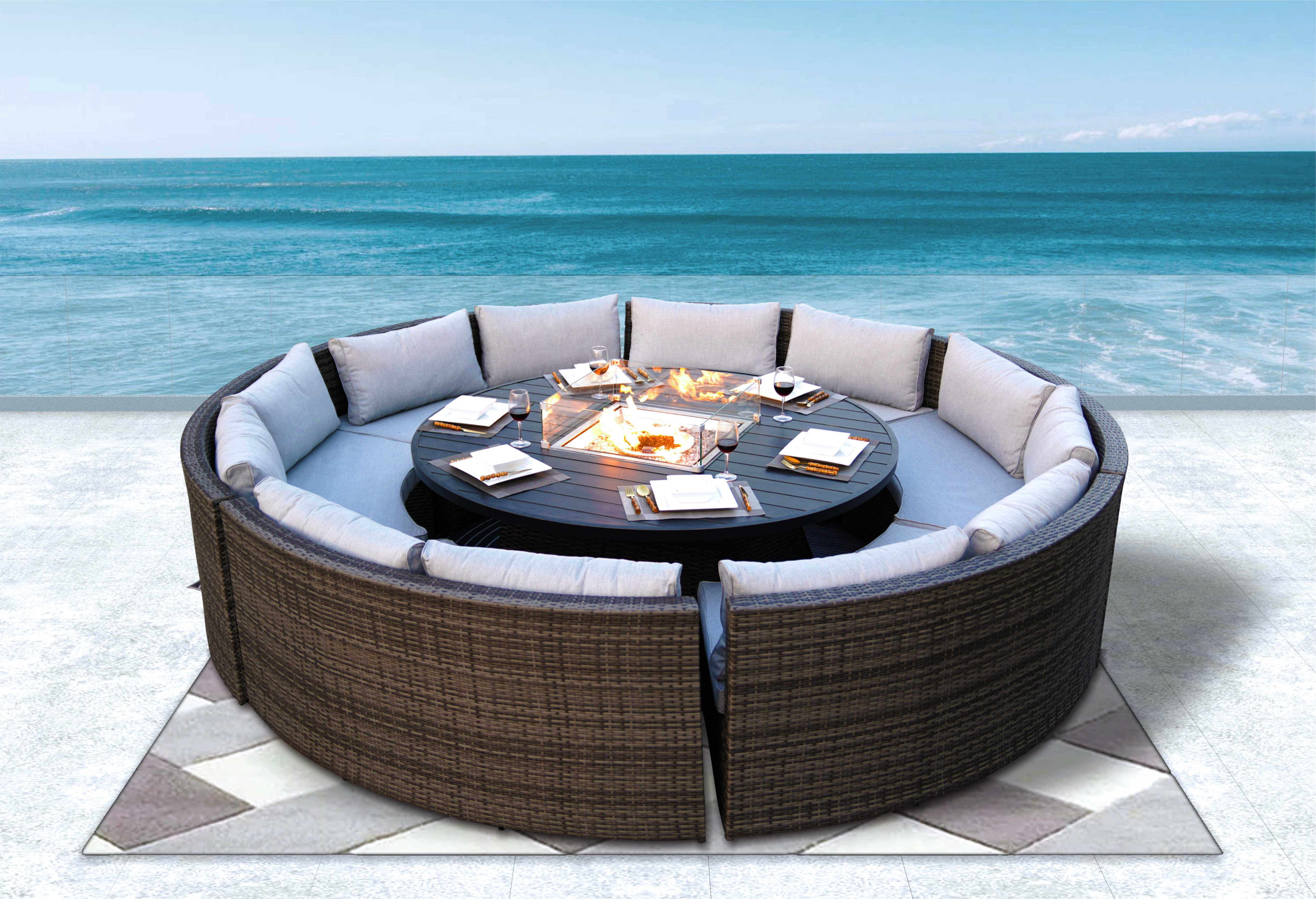 Primestok 12 - Person Seating Group with Cushions - Wayfair Canada