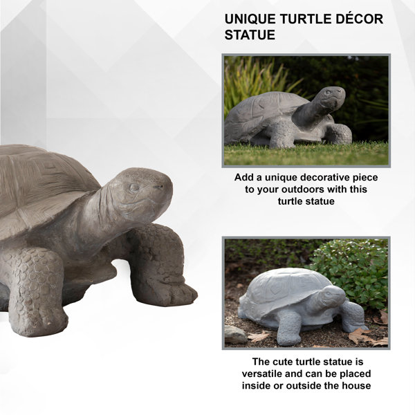 Bay Isle Home Fayyaz Turtle / Tortoise Animals Weather Resistant ...
