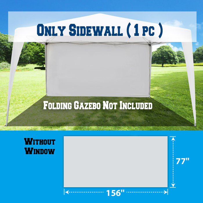 SunriseOutdoorLTD Outdoor Pop Up Side Wall & Reviews | Wayfair