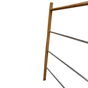 Union Rustic Norma Textile 1.5 ft Wood Ladder | Wayfair.co.uk