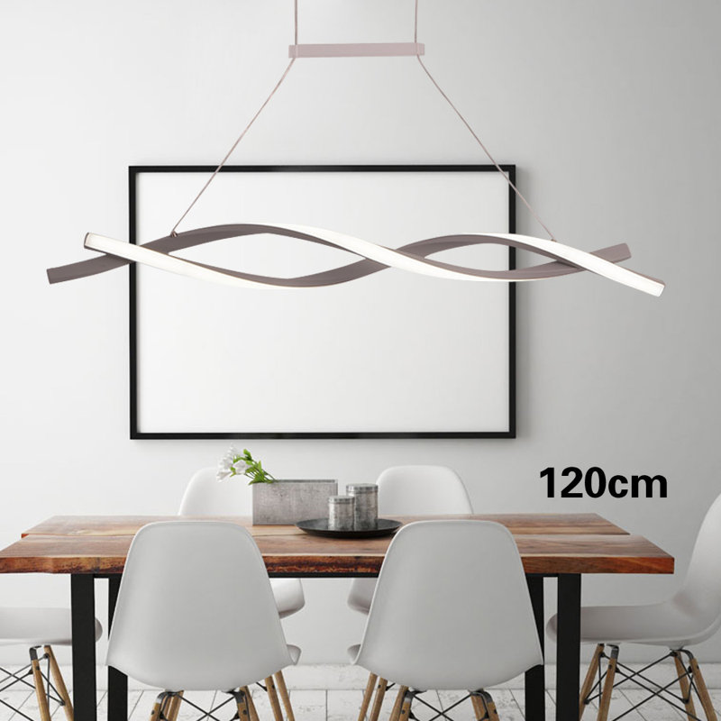 Wrought Studio™ Modern LED Chandelier Dining Room Ceiling Light | Wayfair