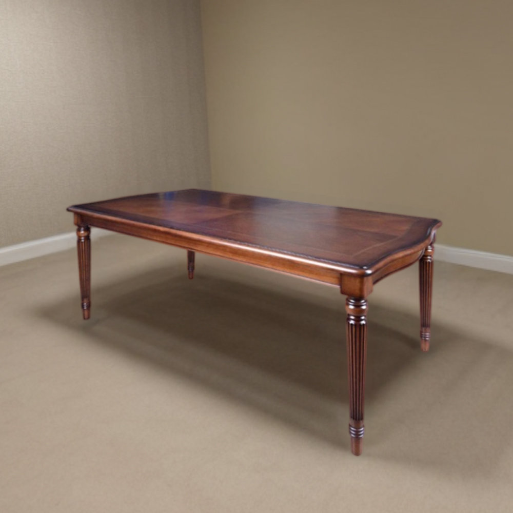 Table Treasures.e Retro simple practical rectangular dining table - Wayfair Canada