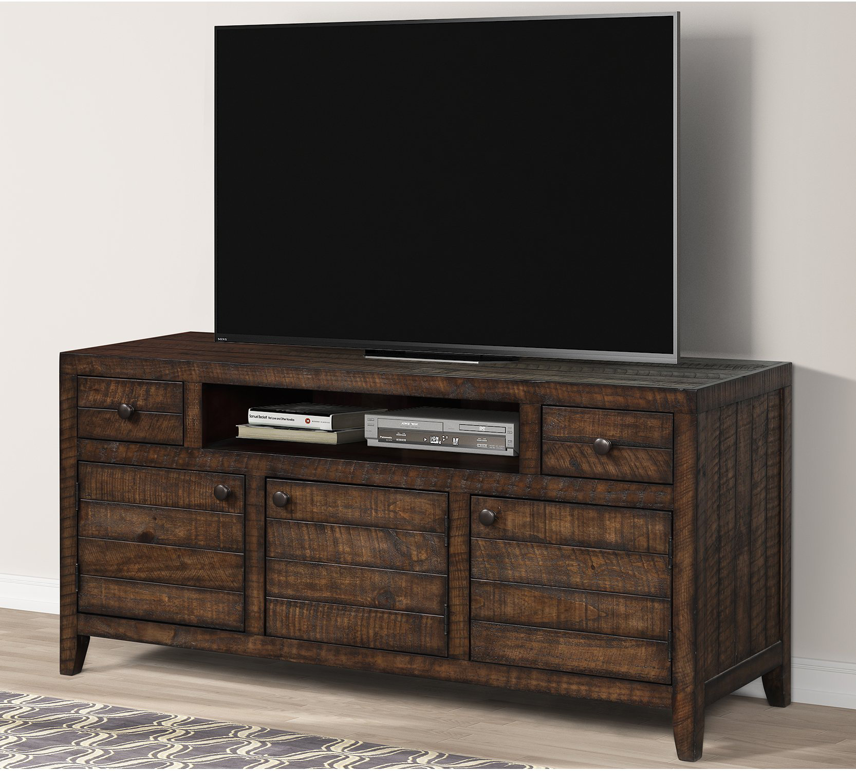 Steelside™ Sonya TV Stand for TVs up to 70" | Wayfair
