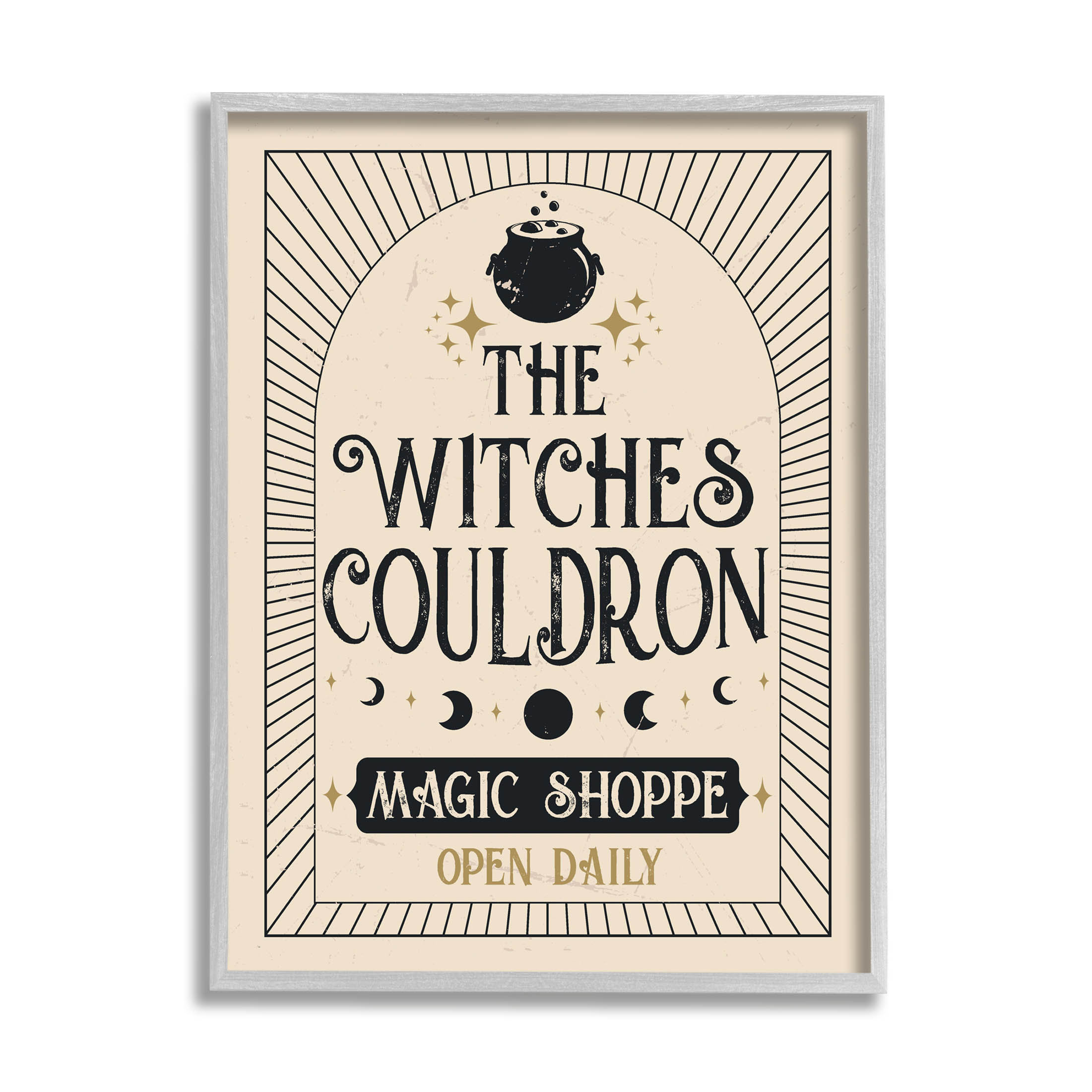 The Holiday Aisle® Witches Cauldron Vintage Shoppe by Angela Nickeas ...