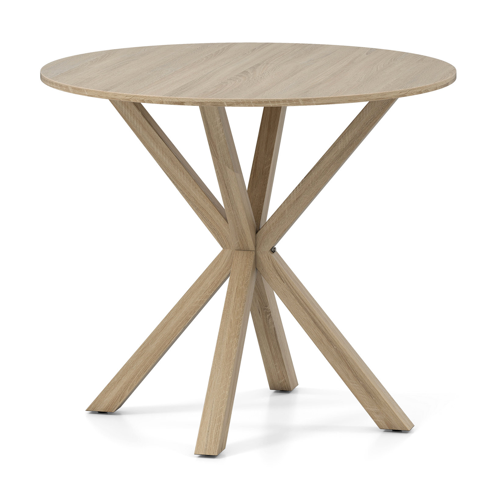 Ophelia & Co. 36'' Round Farmhouse Dining Table for 4 w/Stable ...