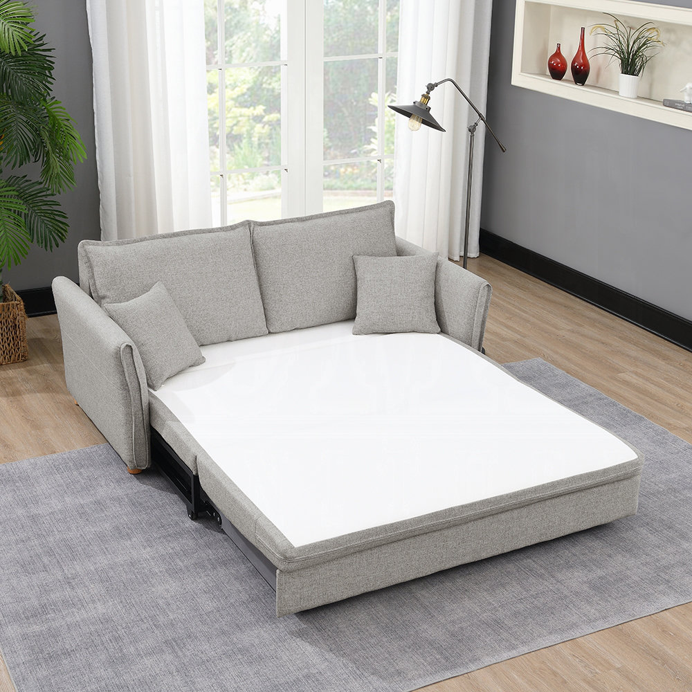 Hokku Designs Sears Sofa With Sleeper & Storage - Wayfair Canada