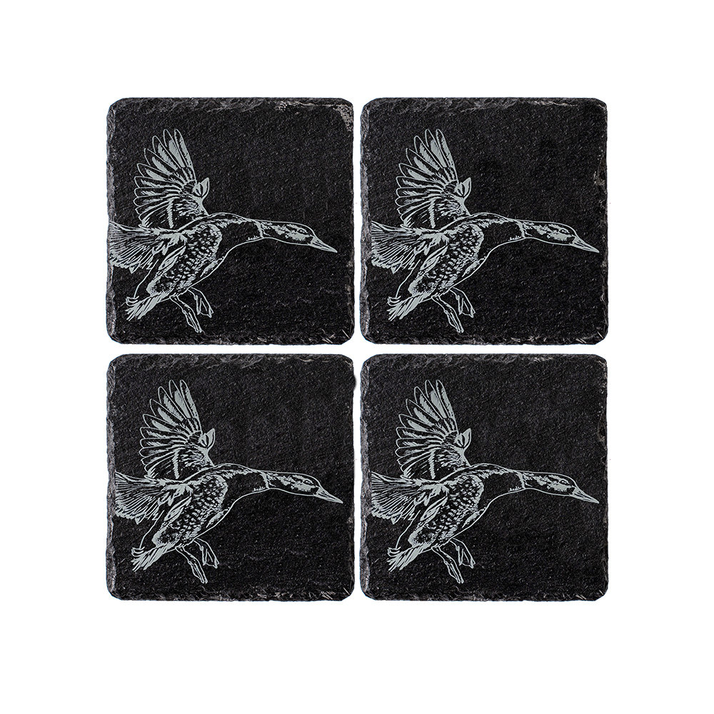 Selbrae House Square 4 Piece Coaster Set | Wayfair.co.uk