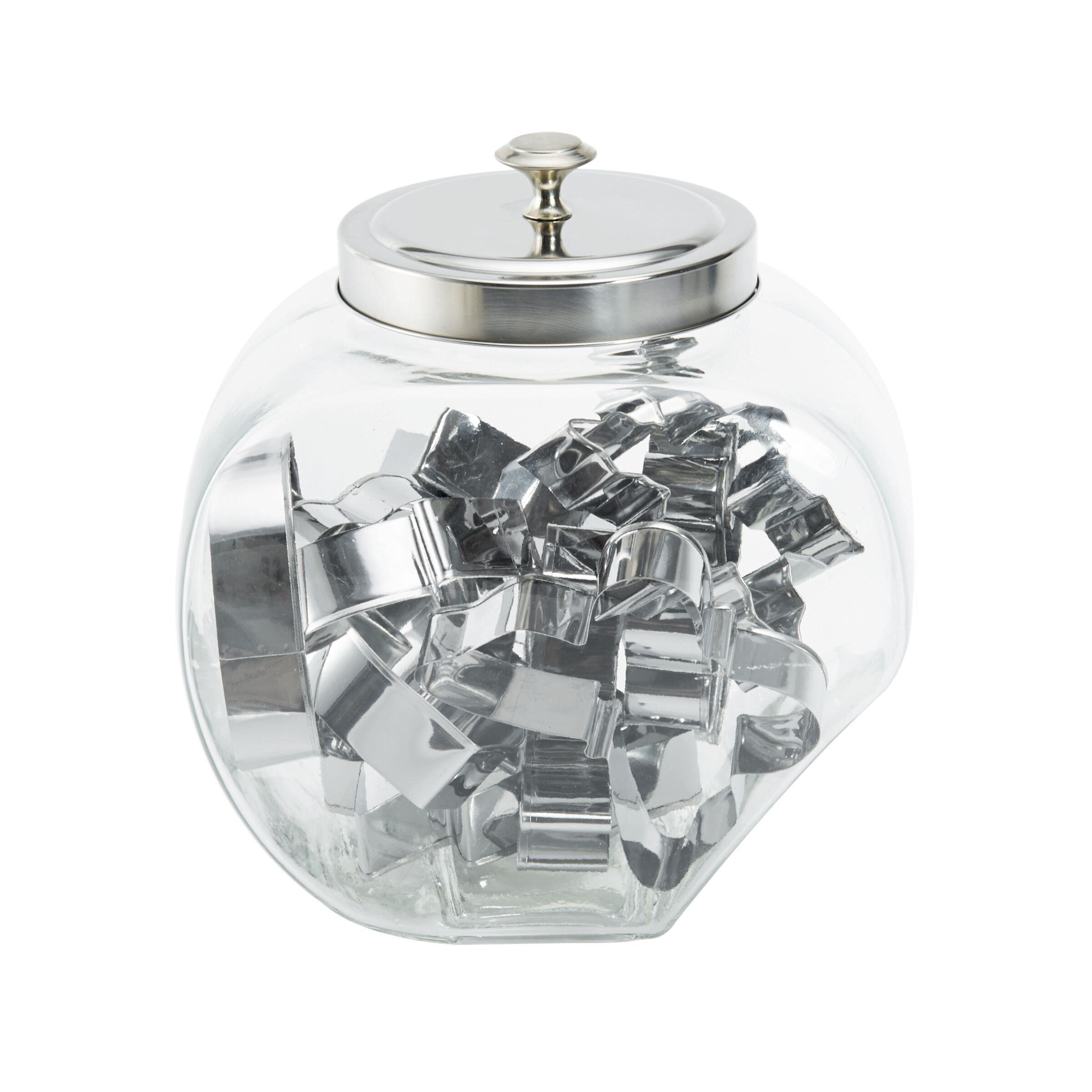 Chicago Metallic 12-Month Cookie Cutter Set In Glass Jar & Reviews ...