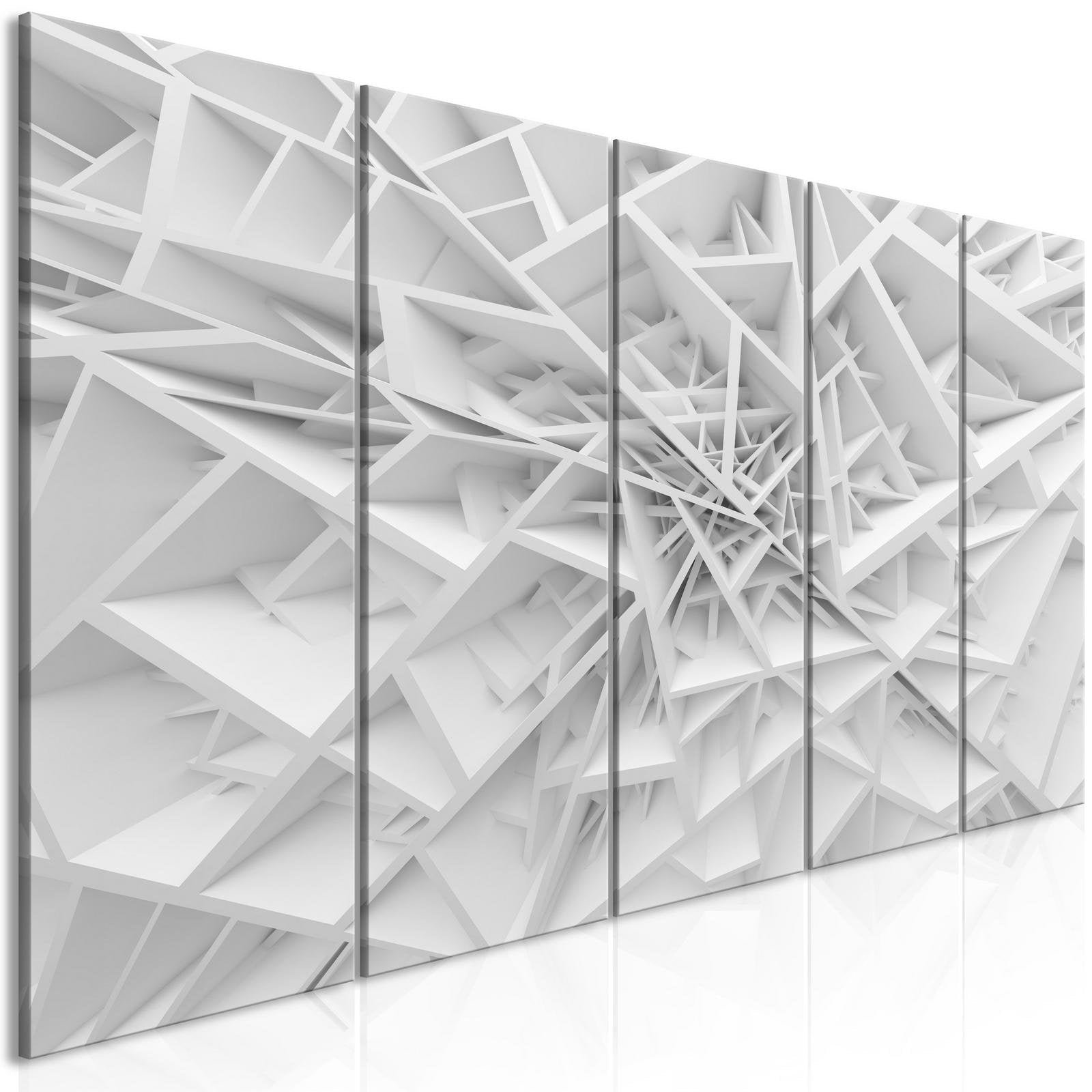 Brayden Studio® Complicated Geometry 5 Pieces - 5 Piece Wrapped Canvas ...