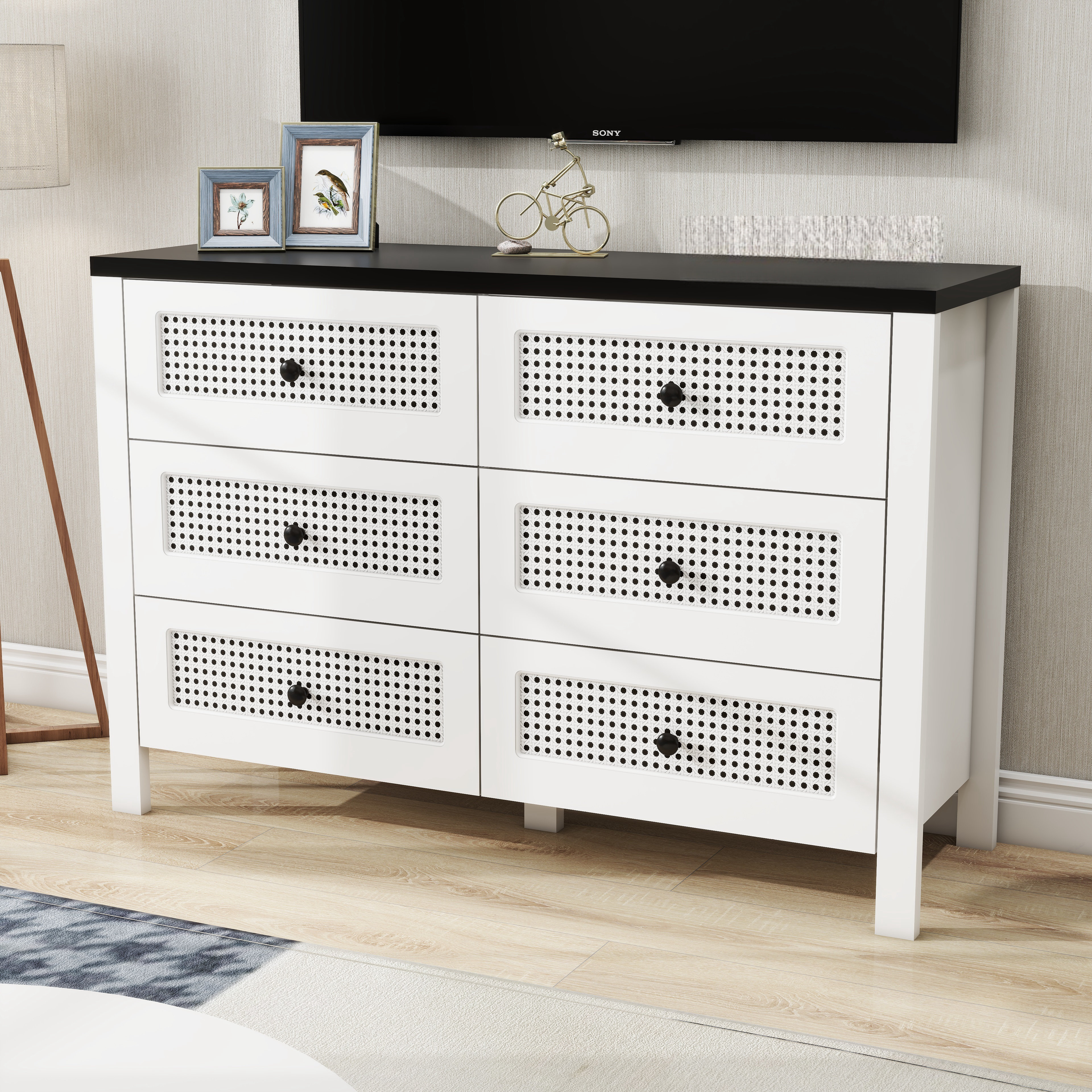 Bay Isle Home™ Amaj 6 - Drawer Accent Chest | Wayfair