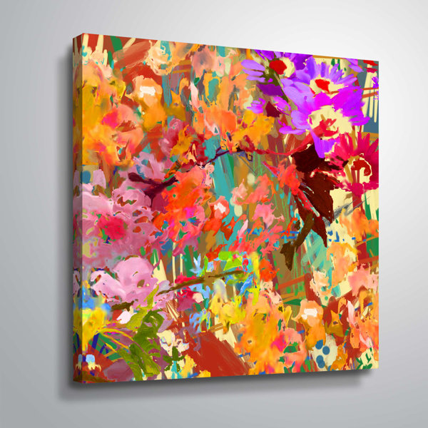 ArtWall " Floral Abstract 552 " Painting Print - Wayfair Canada