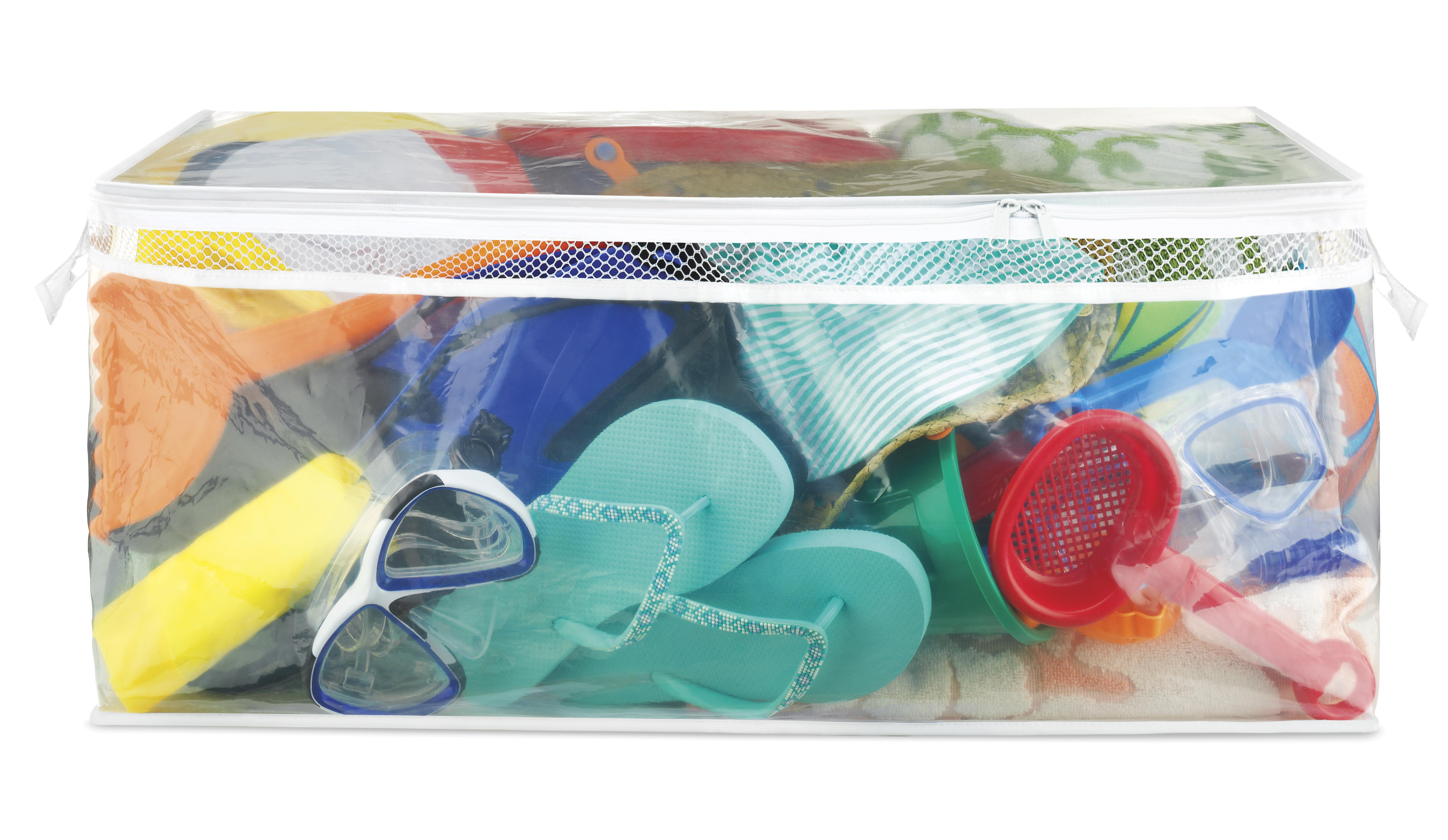 Whitmor Flexible Zip Storage Tote - Jumbo | Wayfair