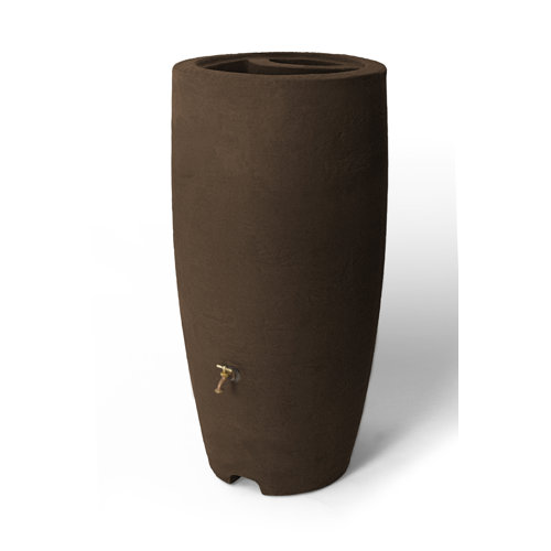Algreen Athena Plastic Rain Water Collection Drum Barrel & Reviews ...