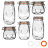 Nicola Spring - Heart Glass Storage Jars - 3 Sizes & Reviews | Wayfair ...