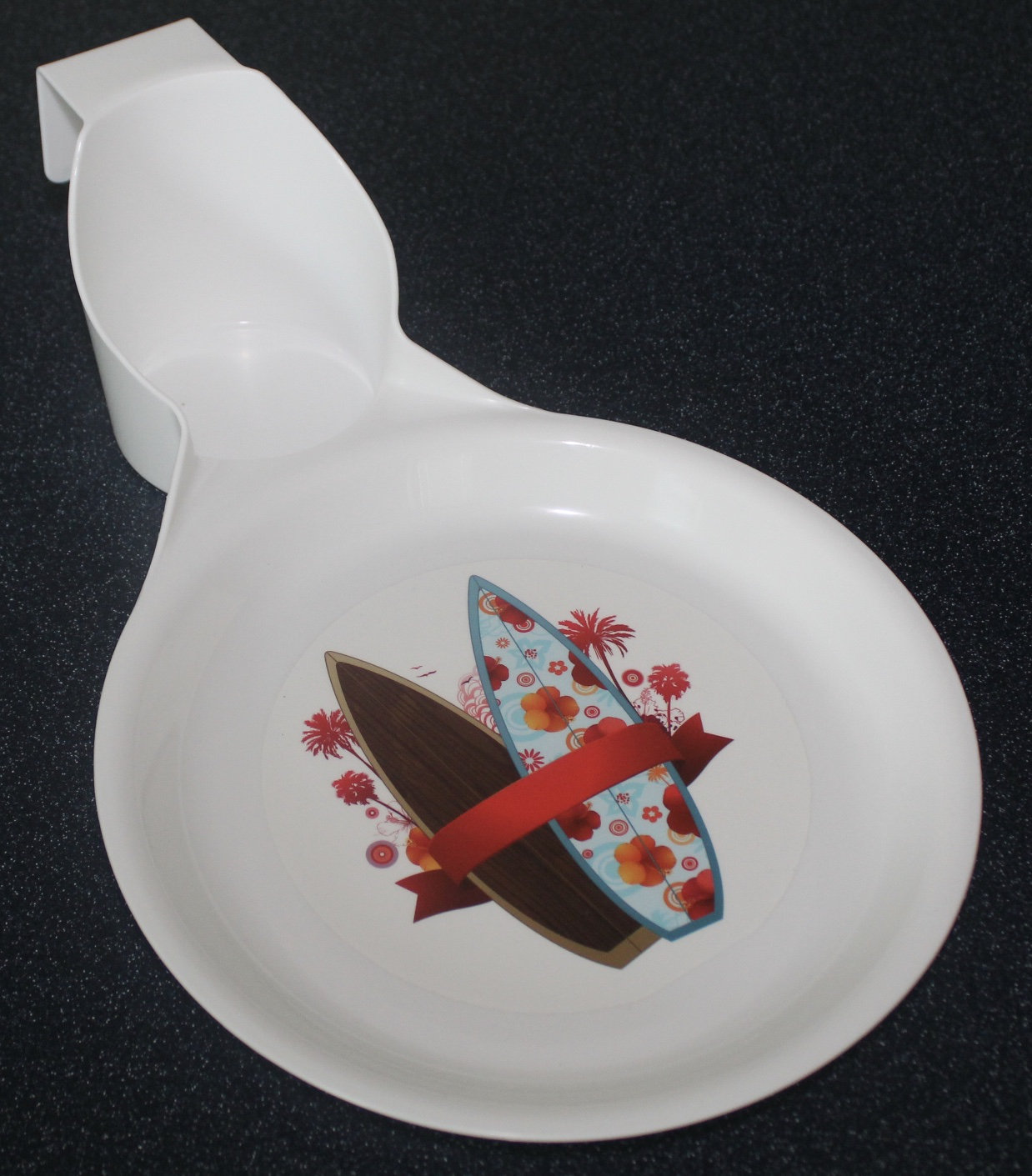 Drink & Plate Palm Tree Basic Plastic Serving Tray | Wayfair