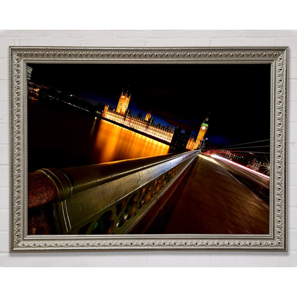 Ebern Designs River Thames London - Single Picture Frame Art Prints ...